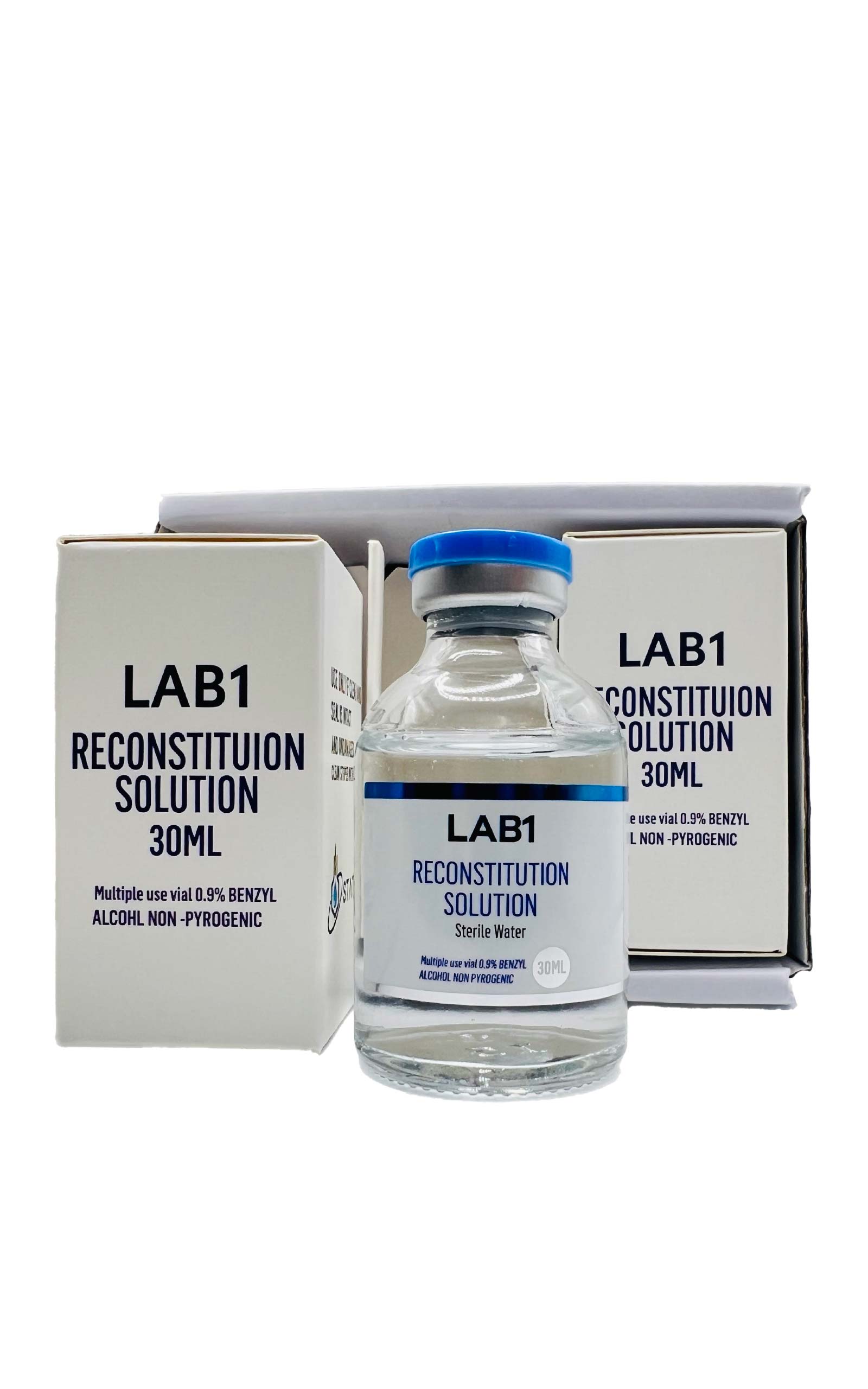 Reconstitution Solution 30ml Glass Vial - STATPeptides